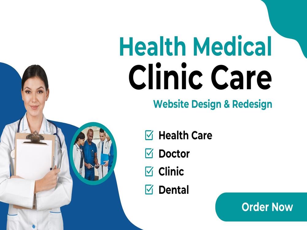 Healthcare website, medical website, doctor website and clinic website ...