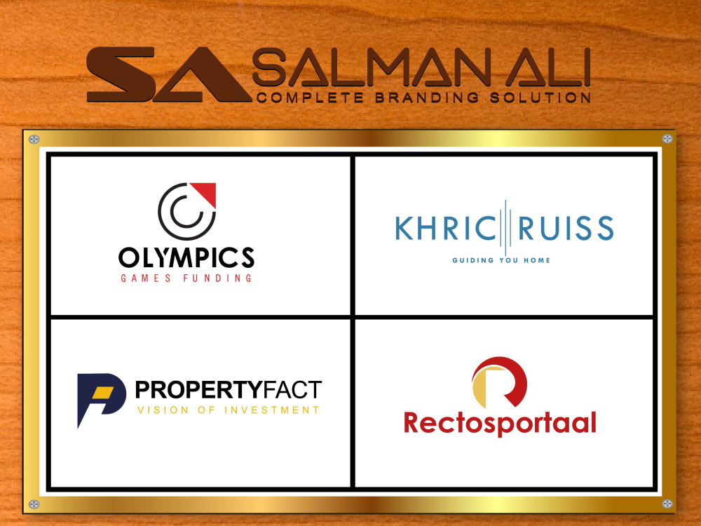 Text base / Letter base concept logo design | Upwork