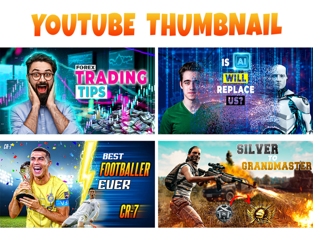 An attractive view boosting YouTube thumbnail | Upwork