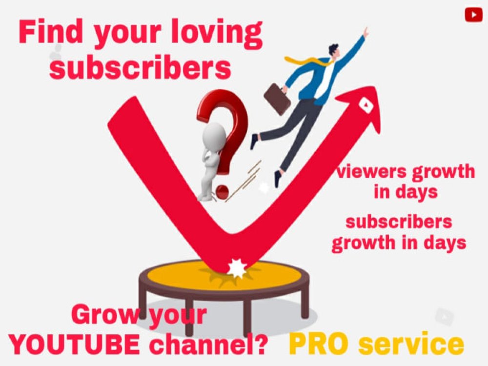 YouTube channel subscribers growth and increasing videos viewers | Upwork