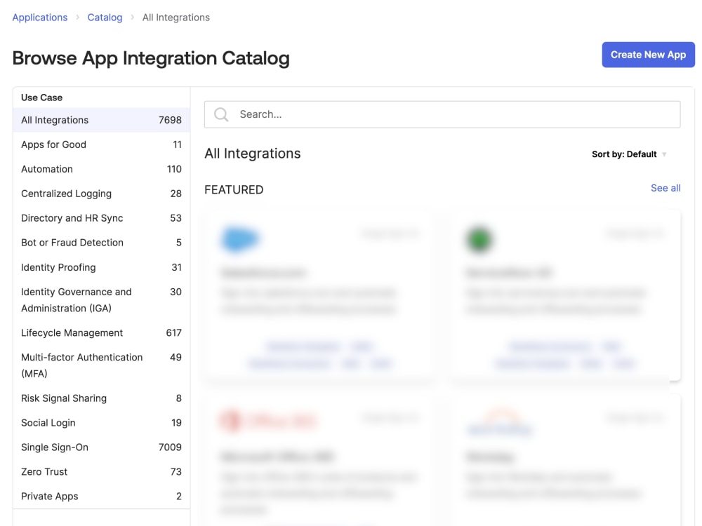 A Fully Configured App Integration In Okta Saml Sso Swa Etc Upwork