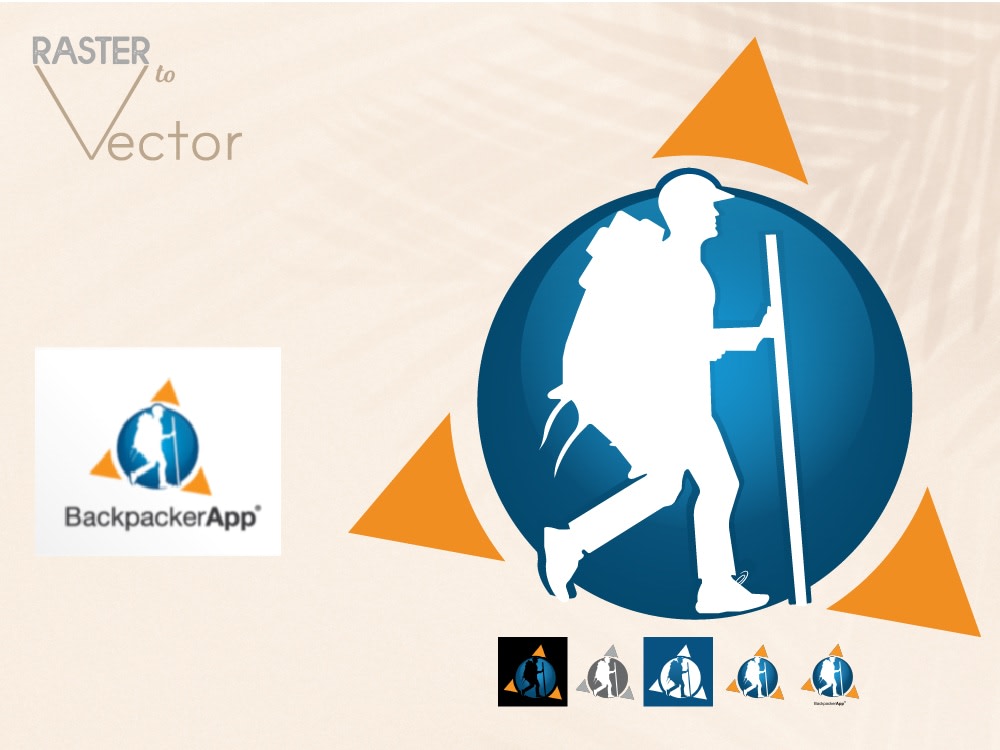 High resolution vector (SVG) from low res raster graphic. | Upwork