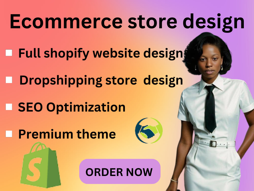 Shopify website or a shopify dropshipping store design | Upwork
