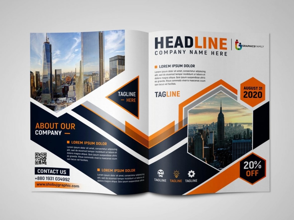 A fantastic creative brochure design. | Upwork