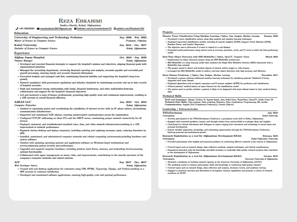 Professional Resume Writing/CV/Cover Letter Service | Upwork