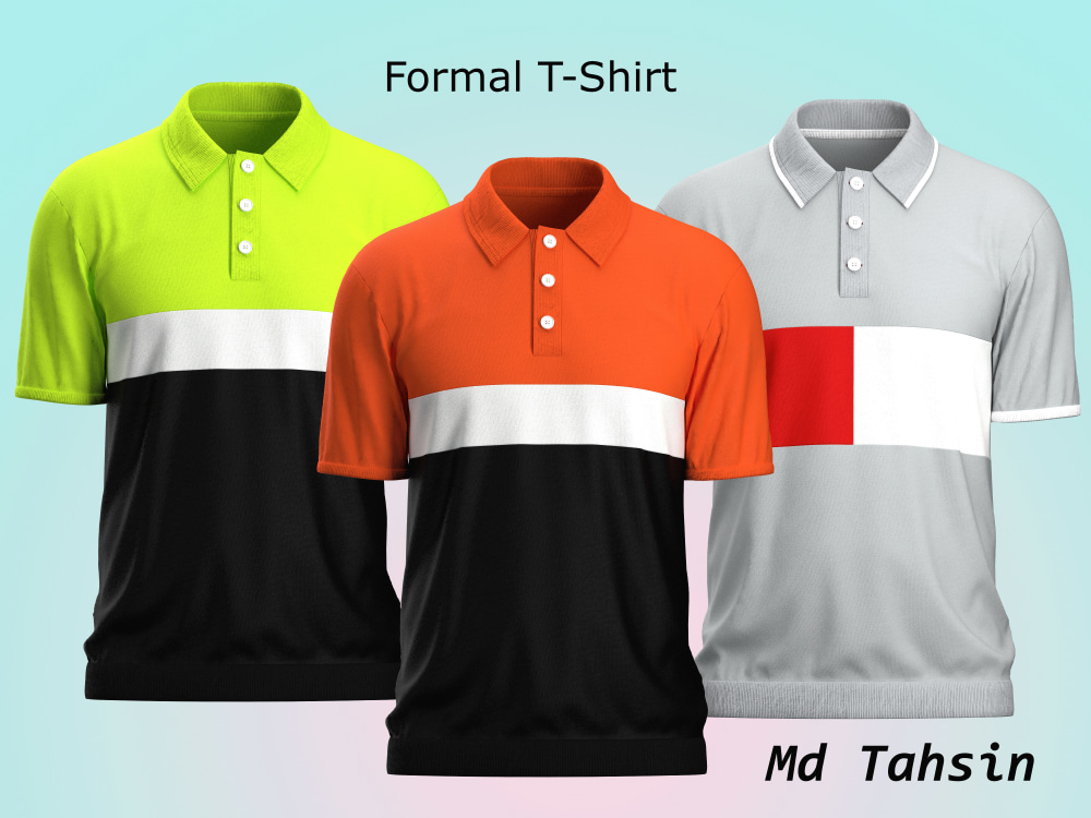 Customized mockup of Casual or Polo T-Shirt Designs. | Upwork
