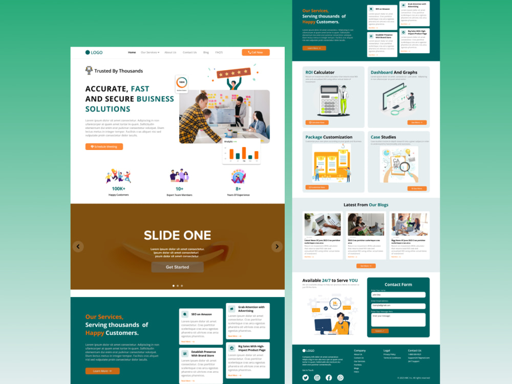 Professional and Modern Website or Mobile App UI/UX Design | Upwork