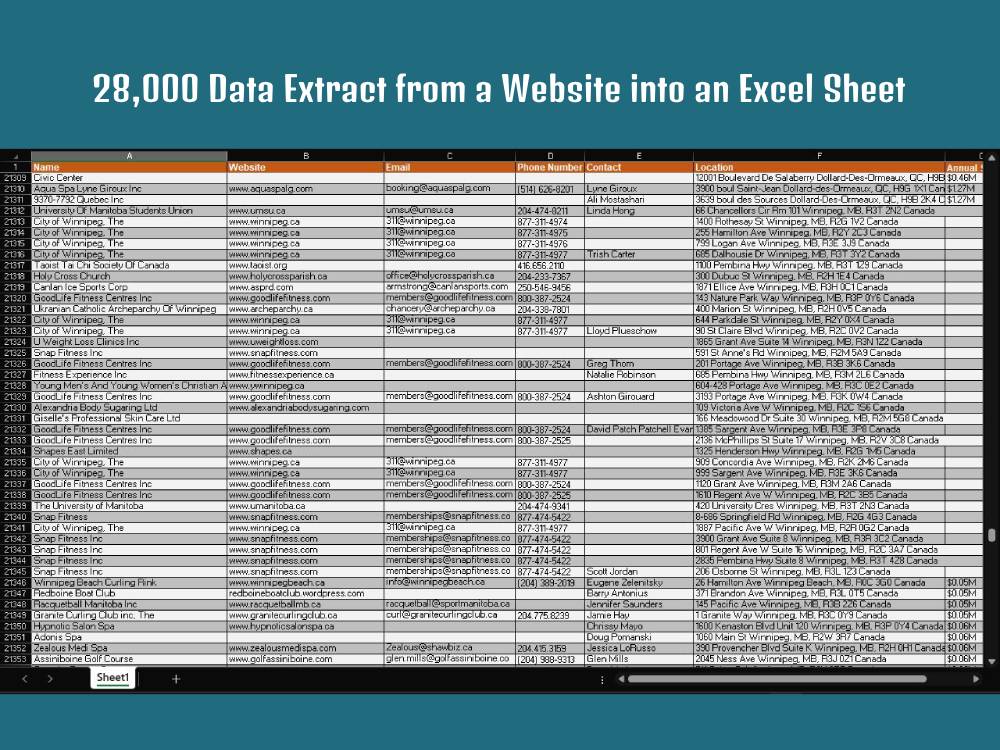 Web scraping, extracting data from any website | Upwork Web scraping, extracting data from any website | Upwork