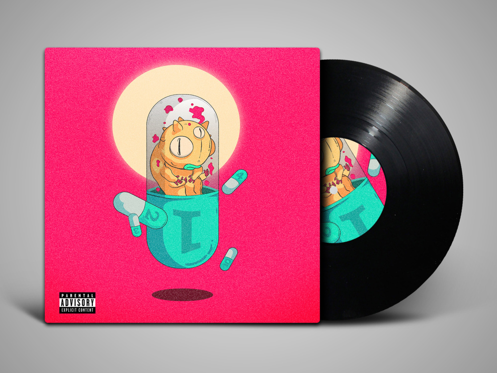 Amazing and unique cartoon album cover art | Upwork