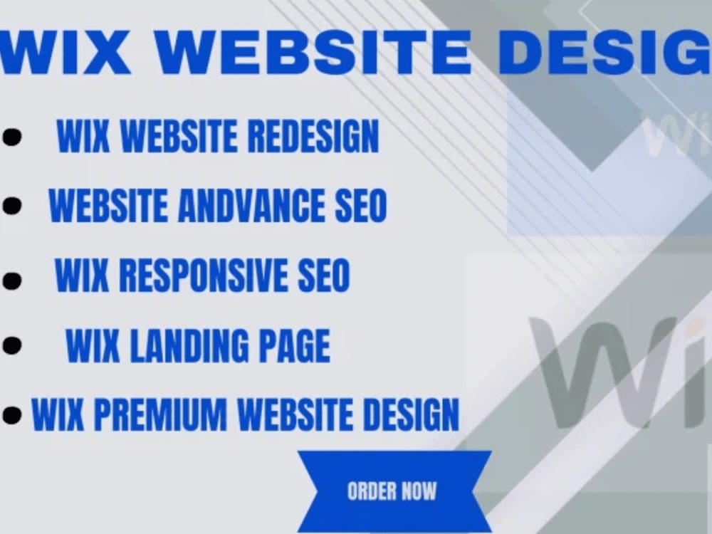 Create wix website design or wix website redesign for you | Upwork