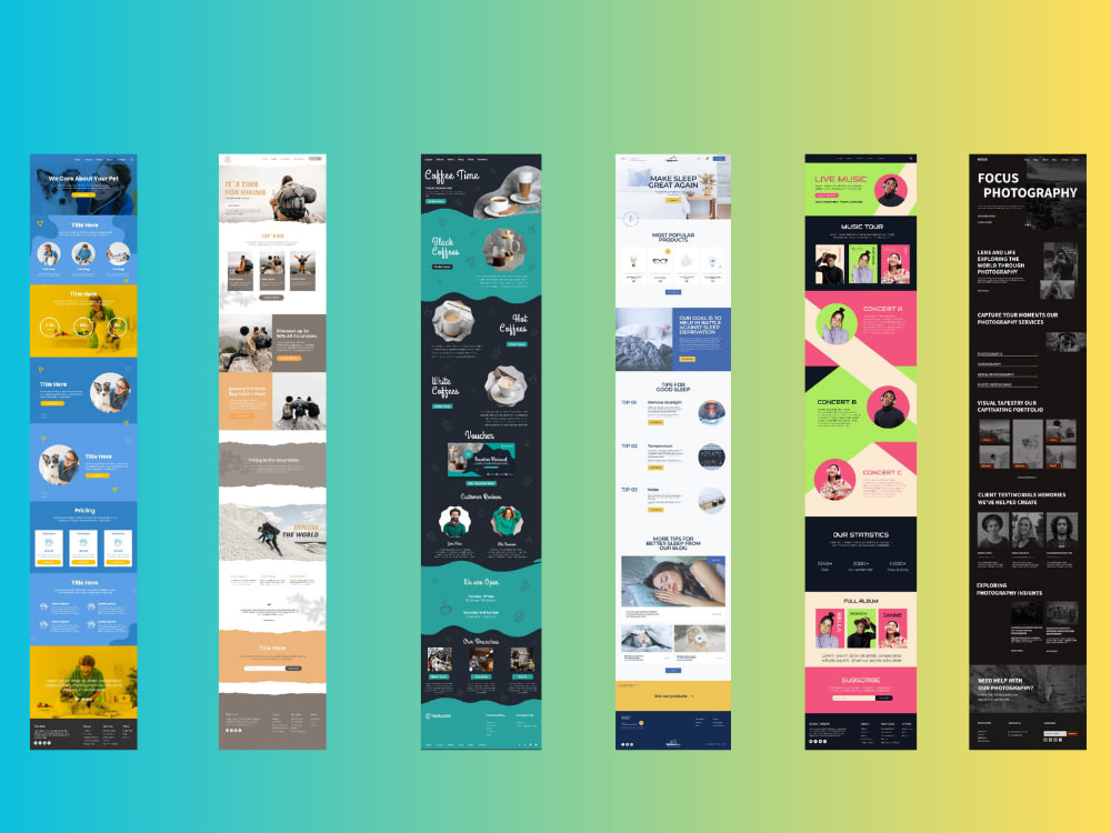 Expertly crafted UI/UX landing pages to maximize user engagement. | Upwork