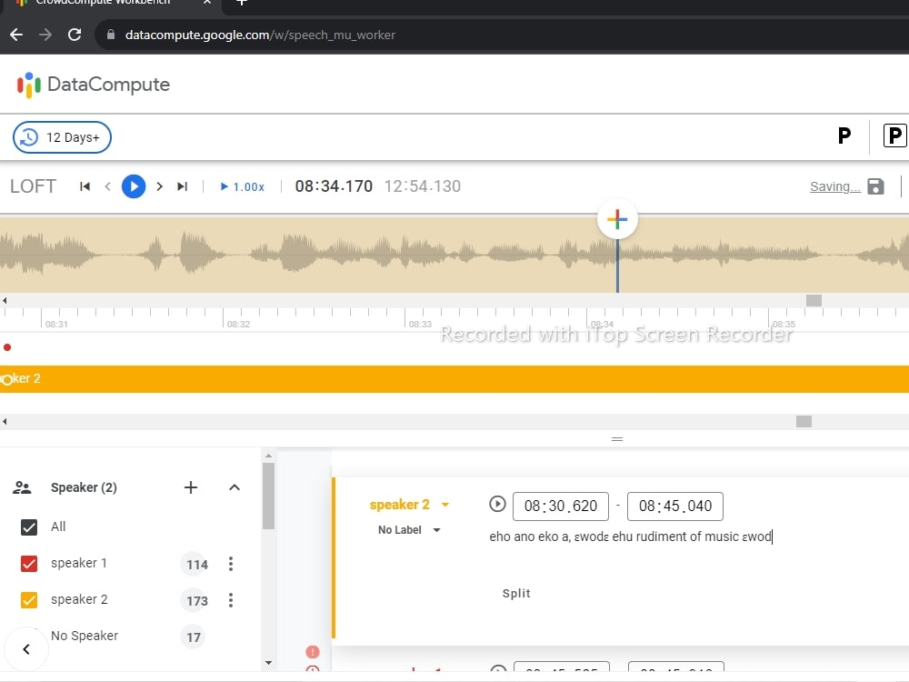 Transcription of Fante and Twi Audio meticulously into written ...