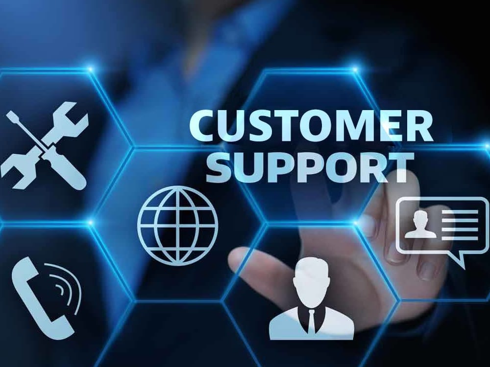 A professional customer service representative and an IT support ...
