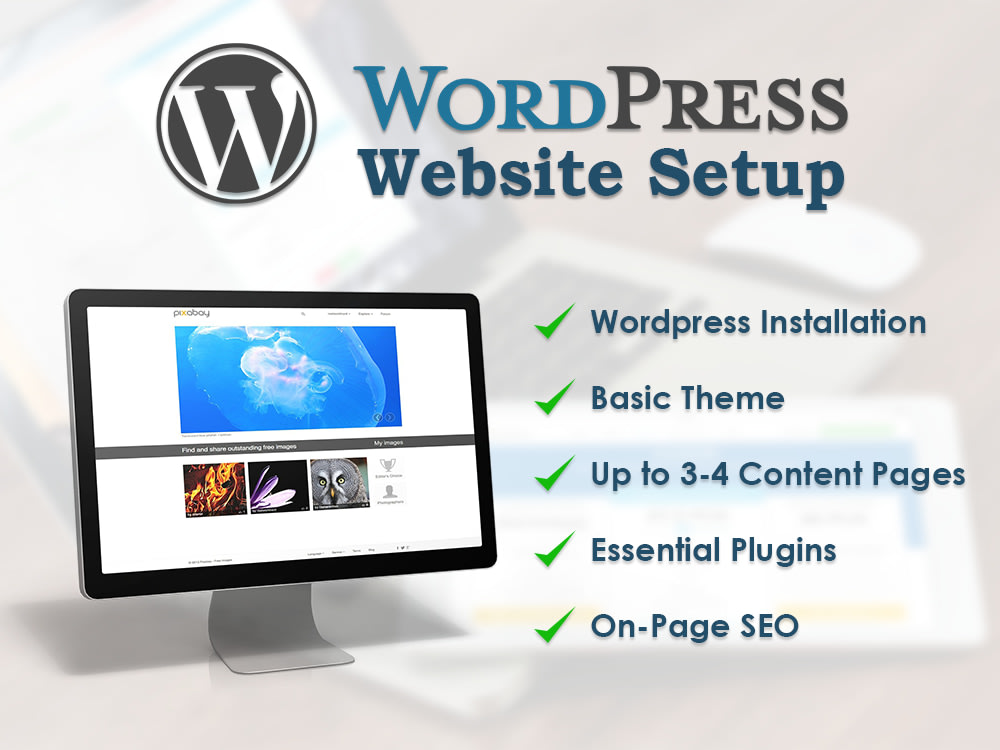 A basic WordPress Website Setup | Upwork