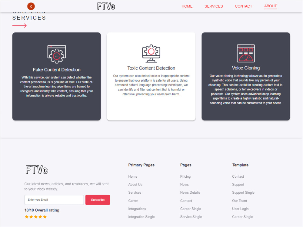 Web app for Toxic and Fake content Detection using NLP | Upwork