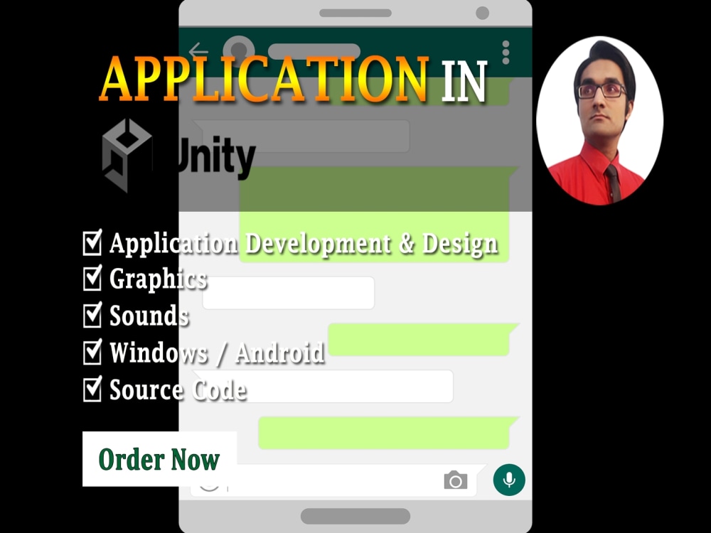 A simple custom application in Unity | Upwork