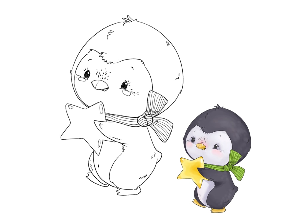 A super cute coloring pages | Upwork