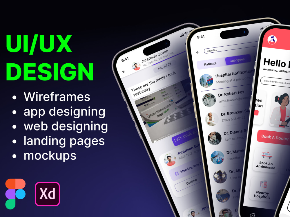 A captivating UI UX design for your ios and Android mobile app | Upwork