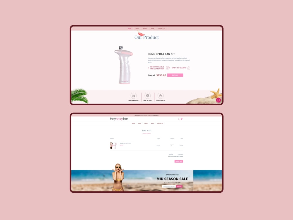 Shopify E-commerce Website - Choose from Custom Design & Theme-based | Upwork