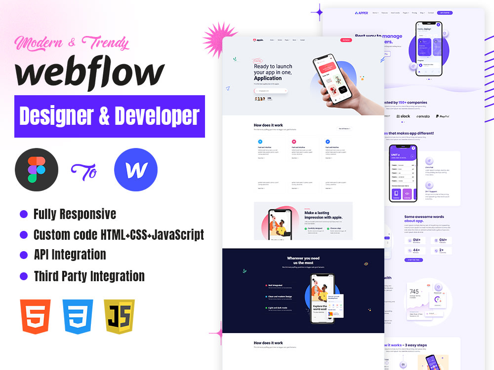 Webflow designer | webflow developer | Figma to webflow expert | Upwork