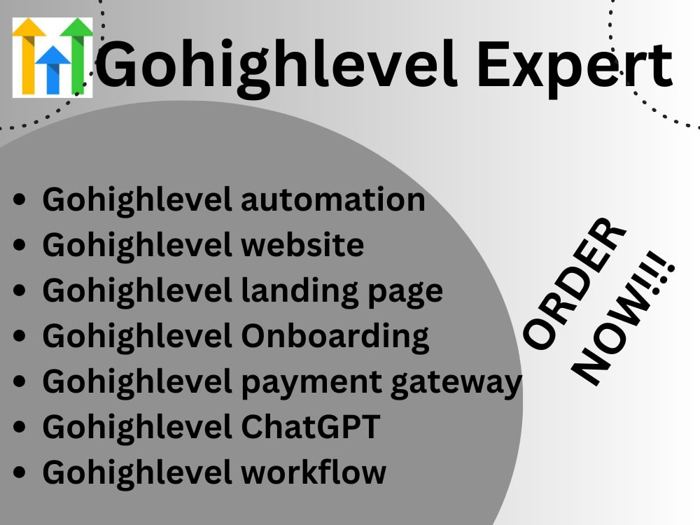 Responsive landing page with GoHighLevel, GHL Automation and Account ...