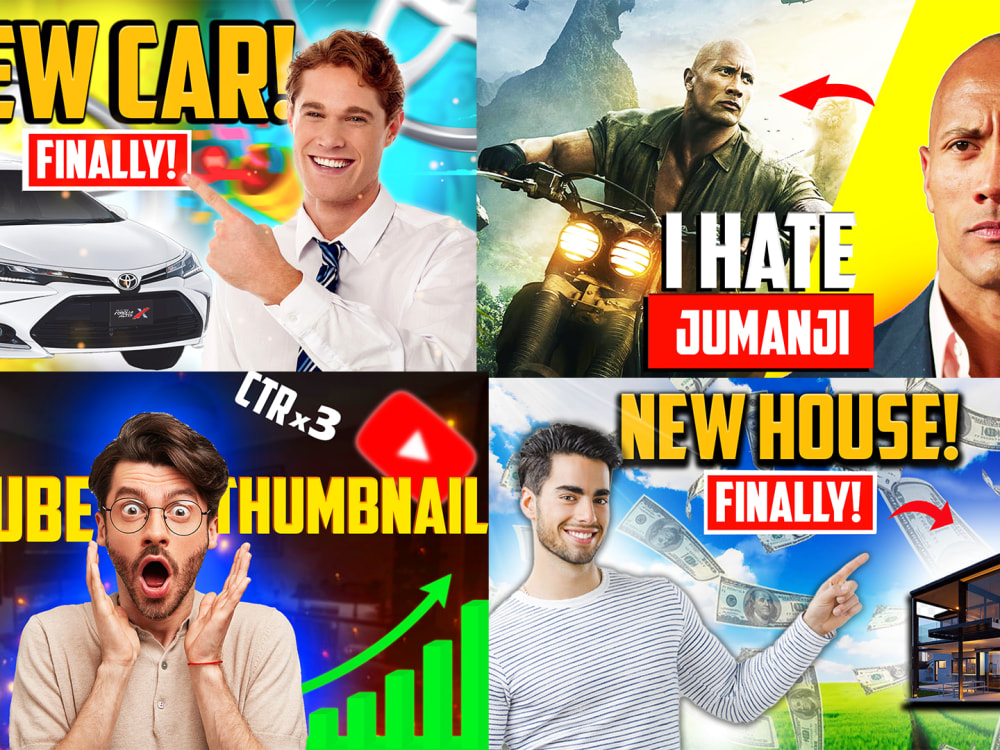 A eye catchy thumbnail | Upwork