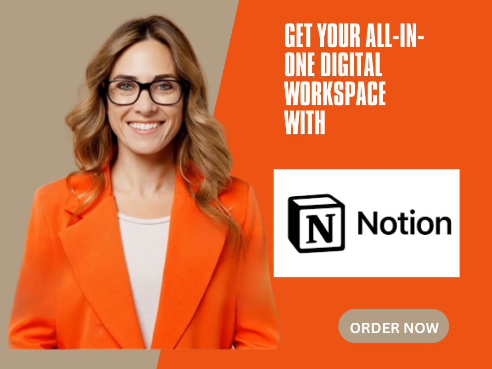 Customized Notion Workspace Notion Template to Enhance Productivity | Upwork