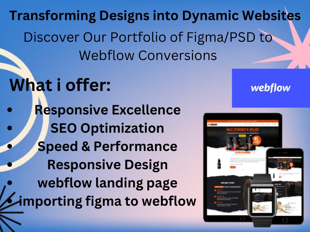 Converting Figma/PSD | Responsive Webflow website | Upwork Converting Figma/PSD | Responsive Webflow website | Upwork