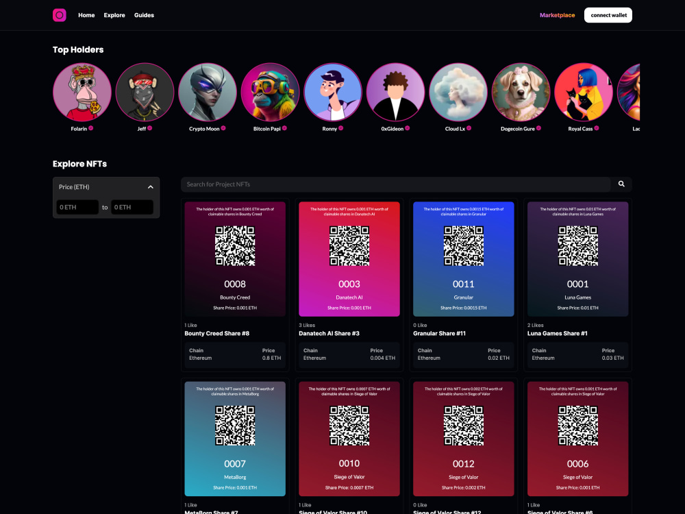 A robust Blockchain App | Upwork