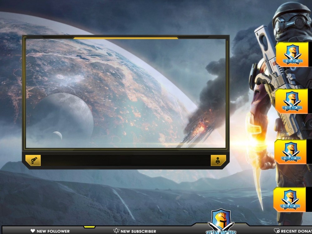 Kick overlay, facecam Panels and stream alerts for live-streaming | Upwork