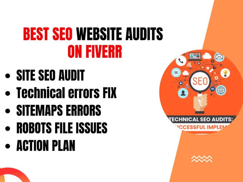 A site audit, SEO technical audit, and technical errors with reports ...