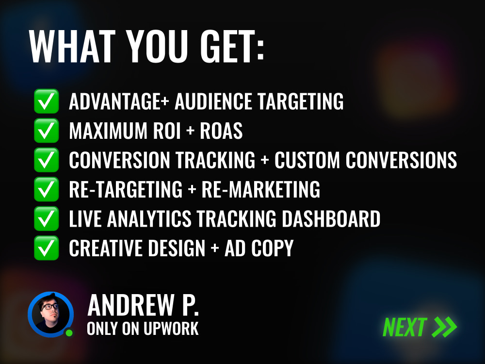 Expert Facebook & Instagram Ad Management | Upwork