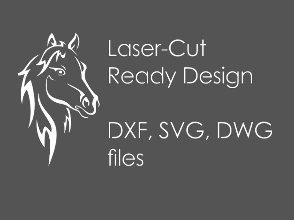 A stunning laser cut design, dxf file for laser cutting, photo ...