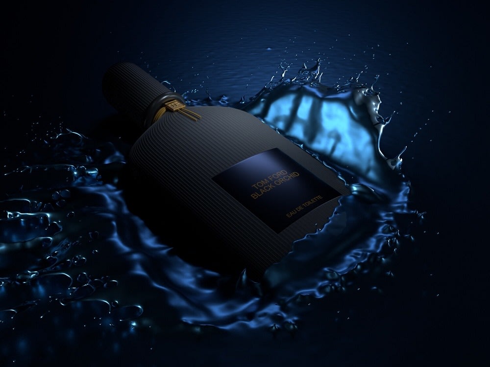 Realistic 3D water simulation, 3D liquid animation, fluid product ...