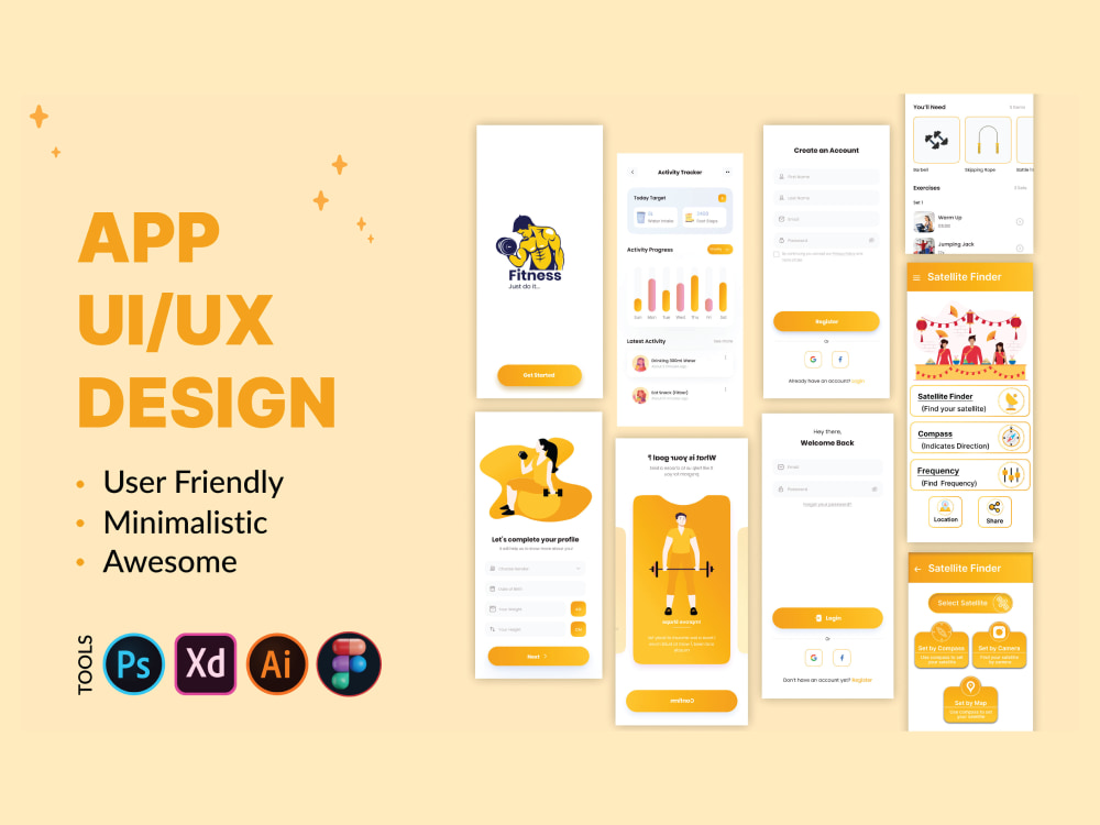 Figma Wireframe UX/UI Design for Web & Mobile Applications | Upwork