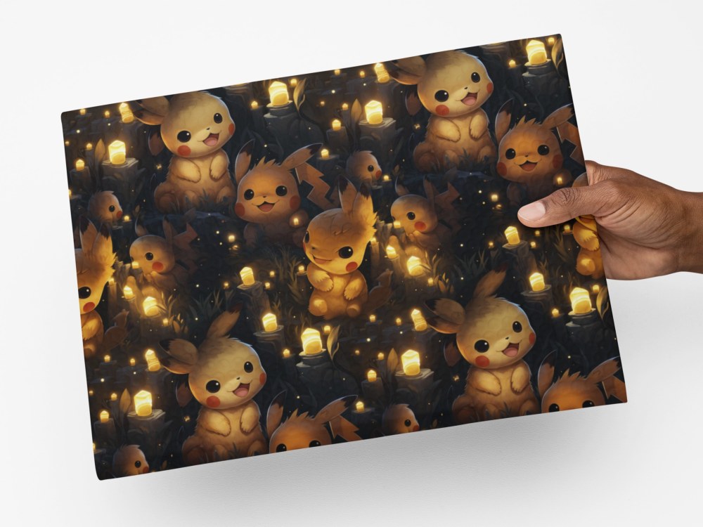 25 pokemon digital paper patterns | Upwork
