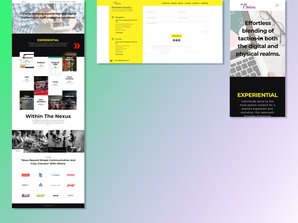 A design and develop a digital marketing agency website | Upwork