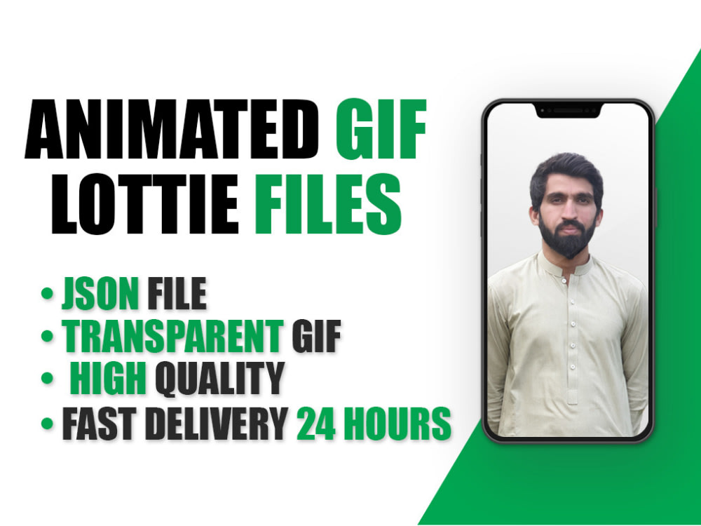 Custom animated gif or Lottie for the website | Upwork