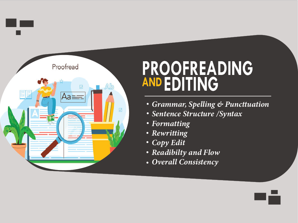 Professional editing and proofreading of your document | Upwork