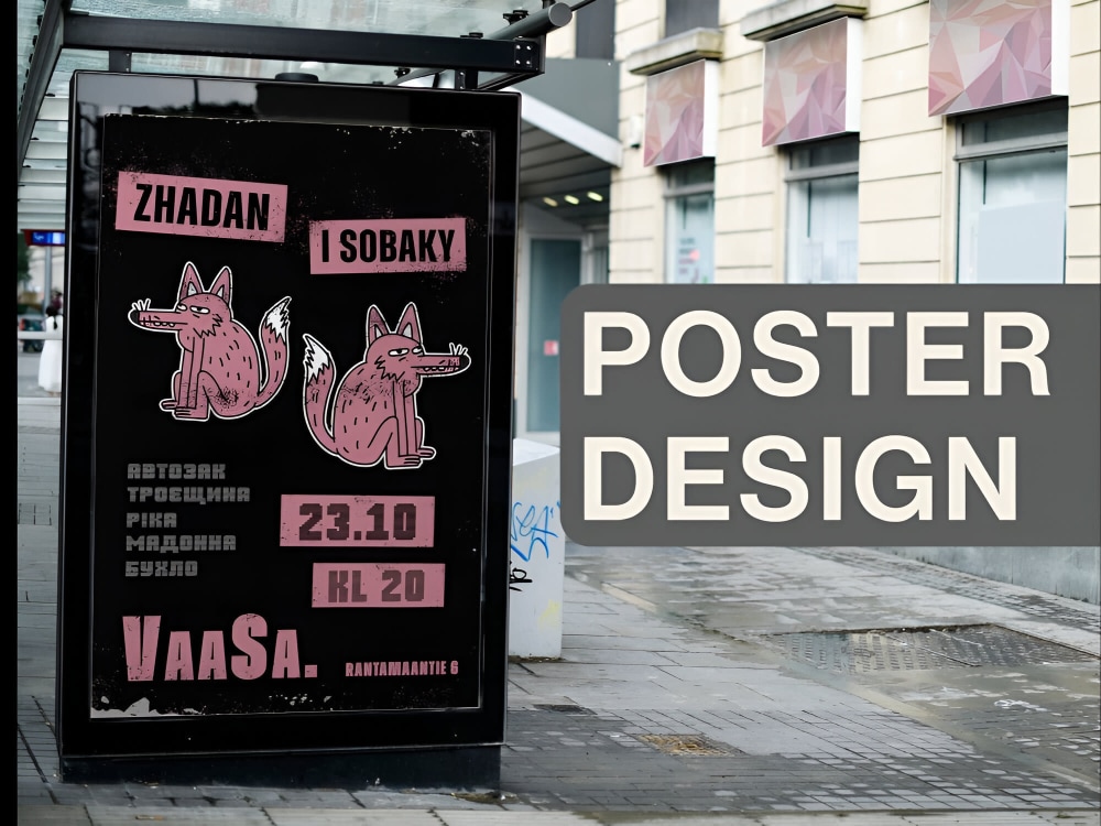 Creating Hand-Drawn and Unique Posters | Upwork