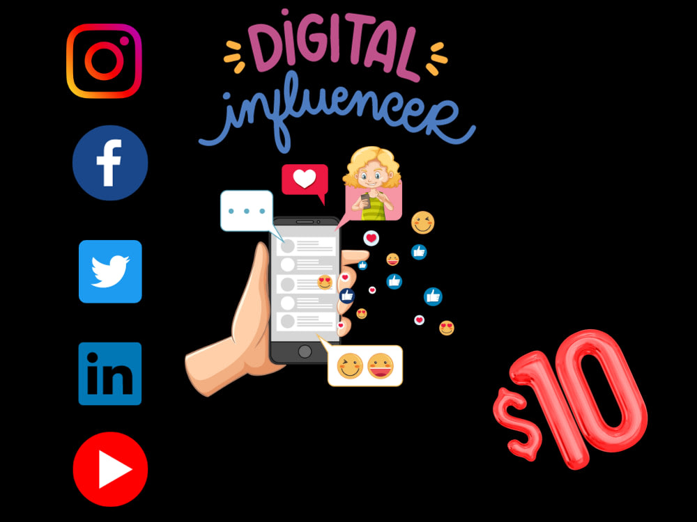 Top 30 influencers list in just $10 | Upwork