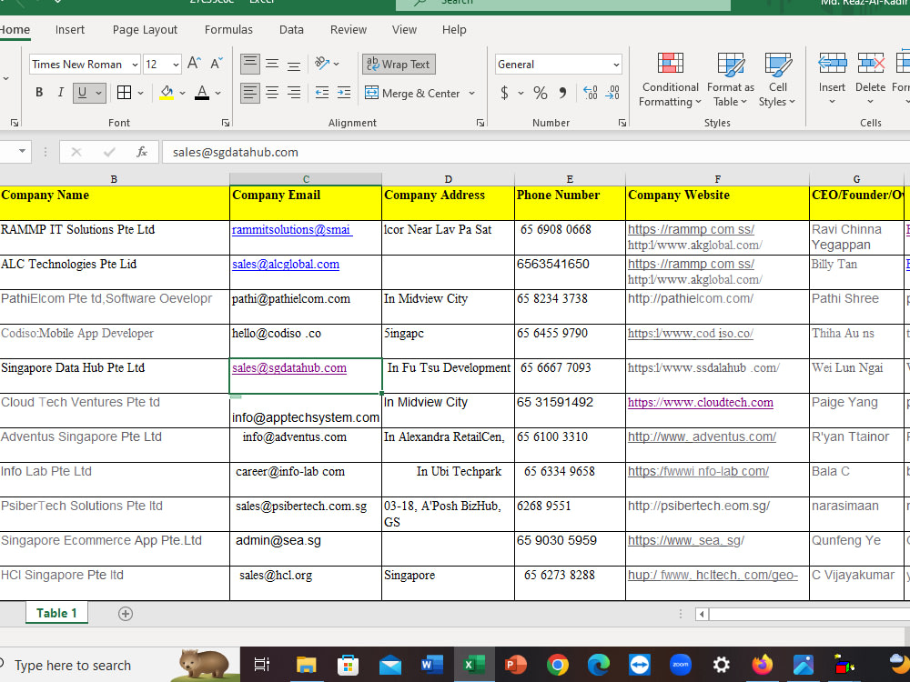 Perfect data entry and copy-paste with web research. | Upwork