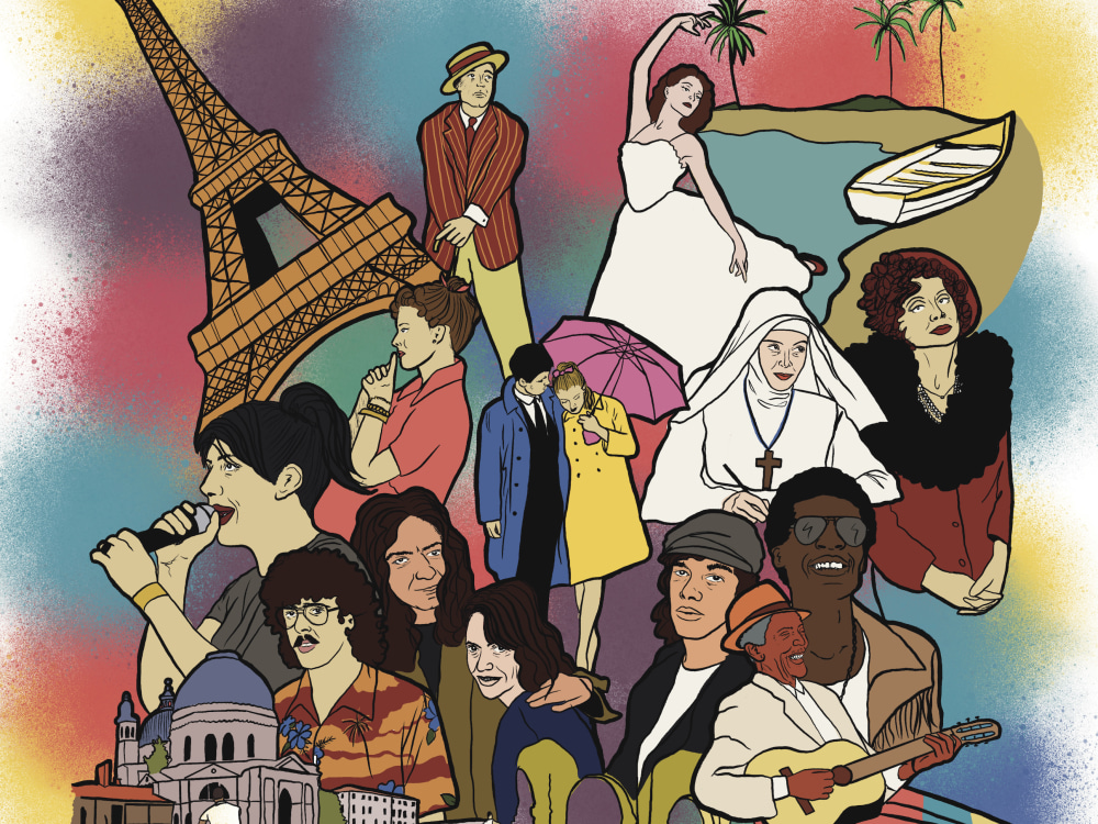 A digitally illustrated by hand poster for your event | Upwork