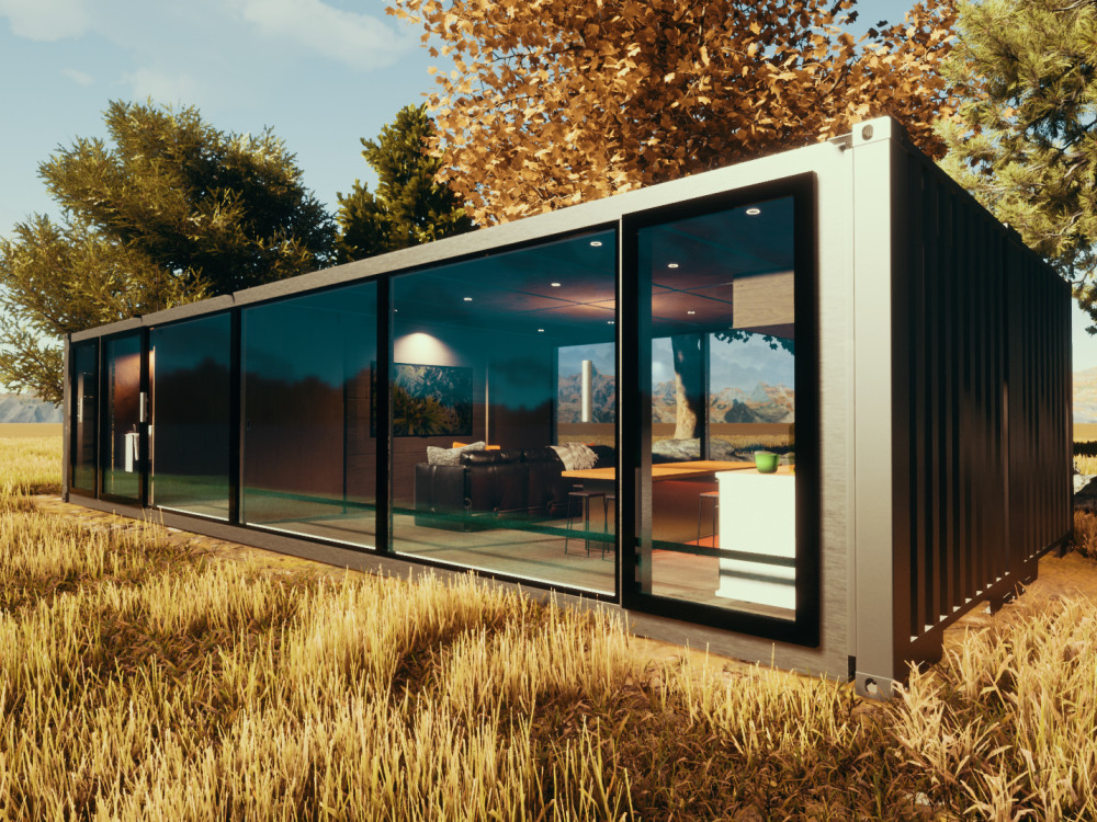 Shipping container project renders and modeling | Upwork