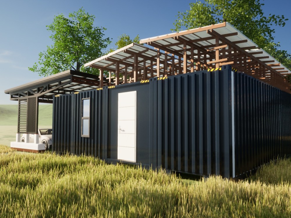 Shipping container project renders and modeling | Upwork