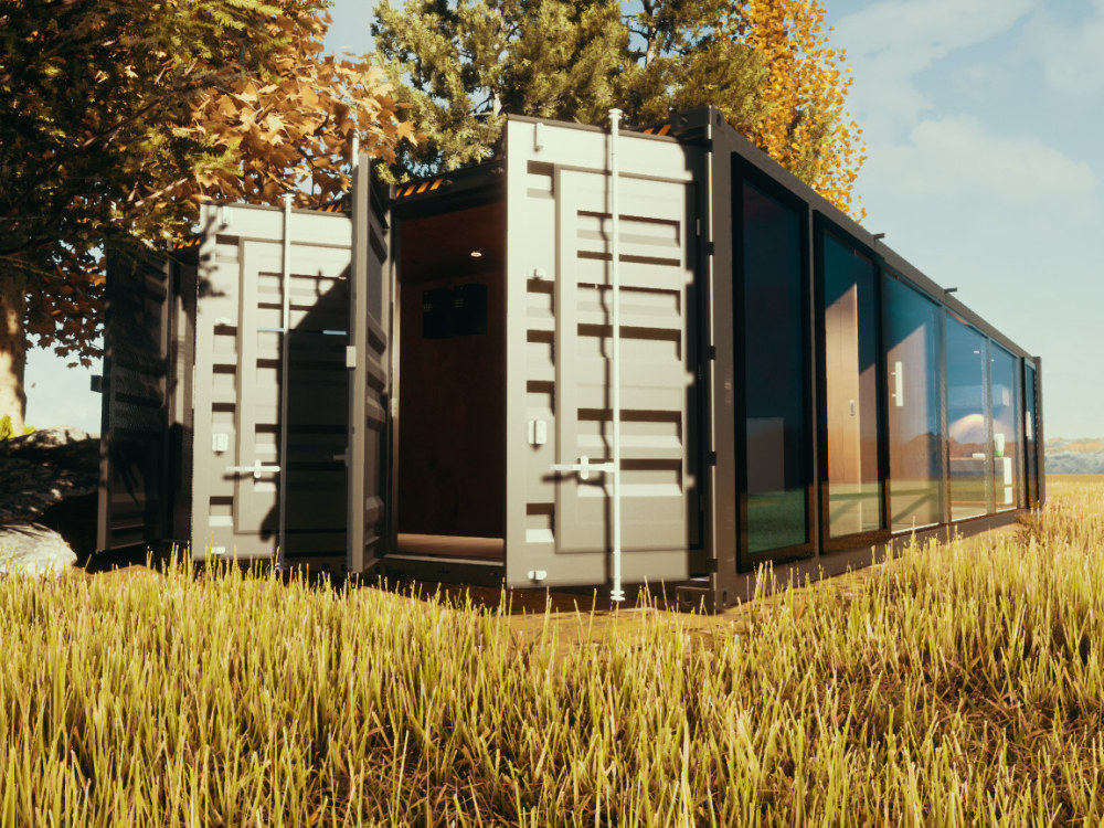 Shipping container project renders and modeling | Upwork