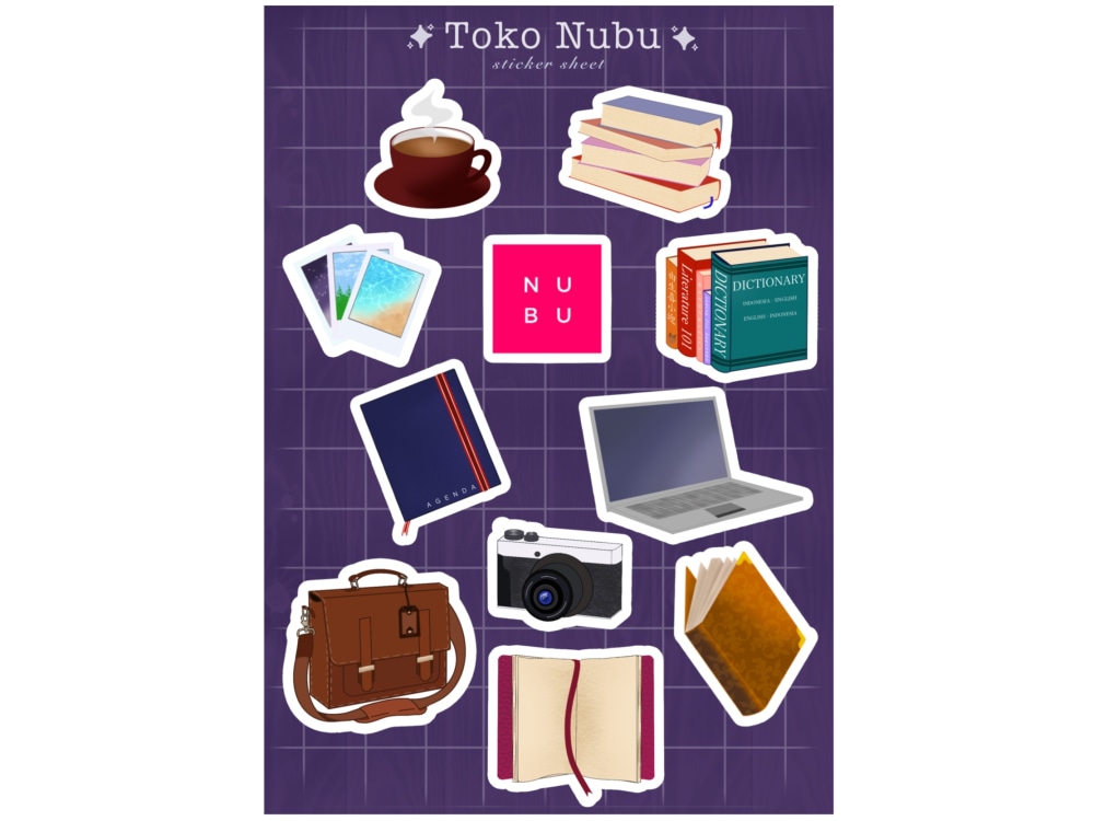 Cute and unique sticker sheet | Upwork