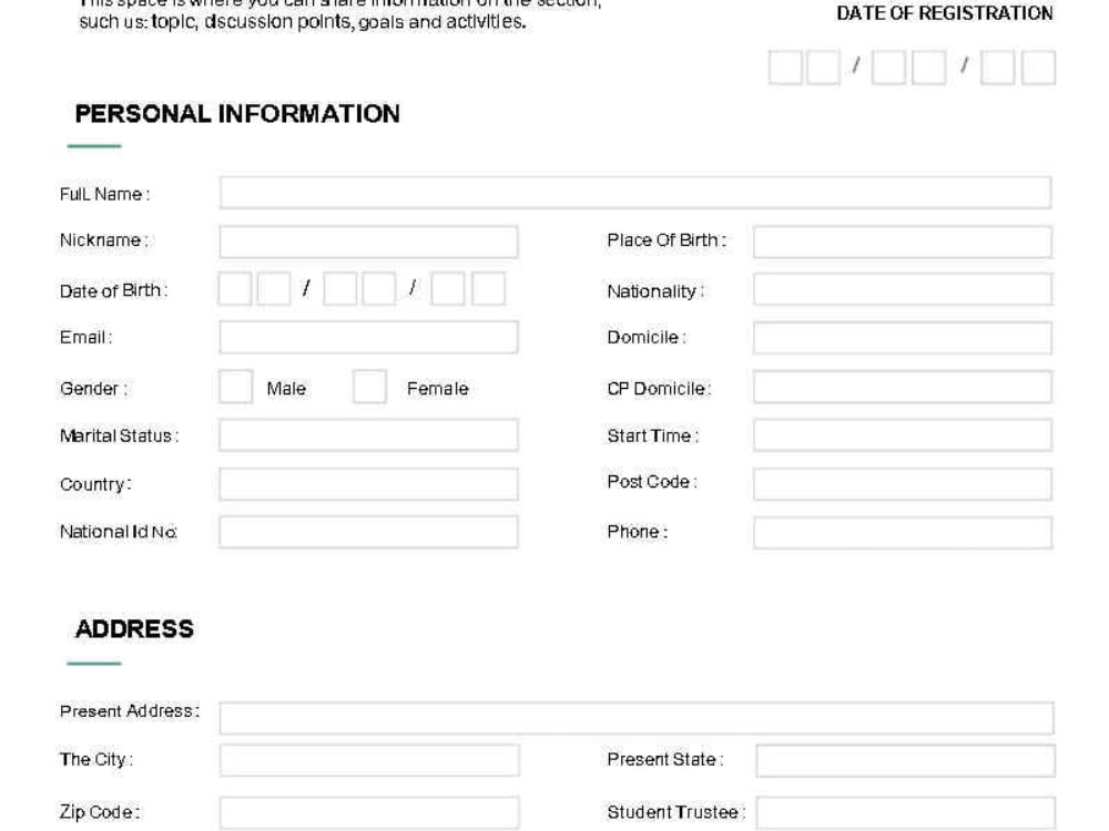 An interactive fillable PDF form from any document, Word to PDF/edit ...