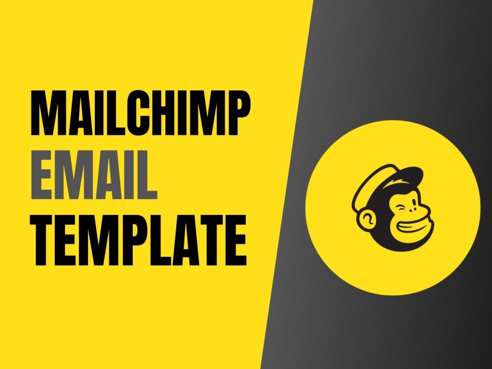 Editable MailChimp newsletter template design | Upwork