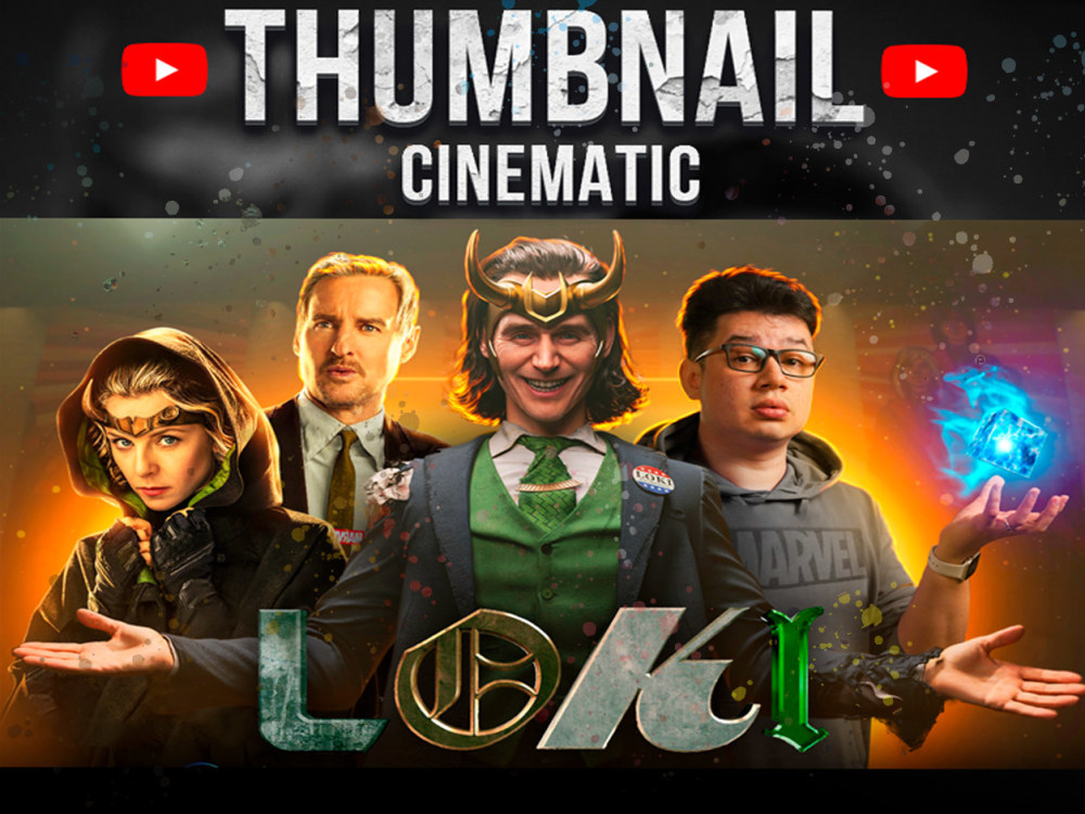 Cinematic Thumbnail or Poste, Your YouTube, Blog Videos, Drama, Movies ...